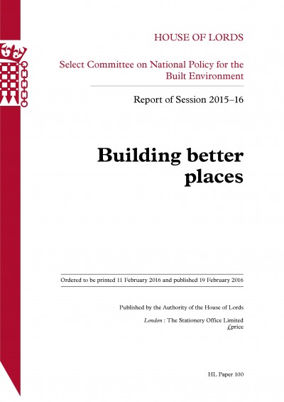Industry in support of Building Better Places report | Roofing Cladding ...