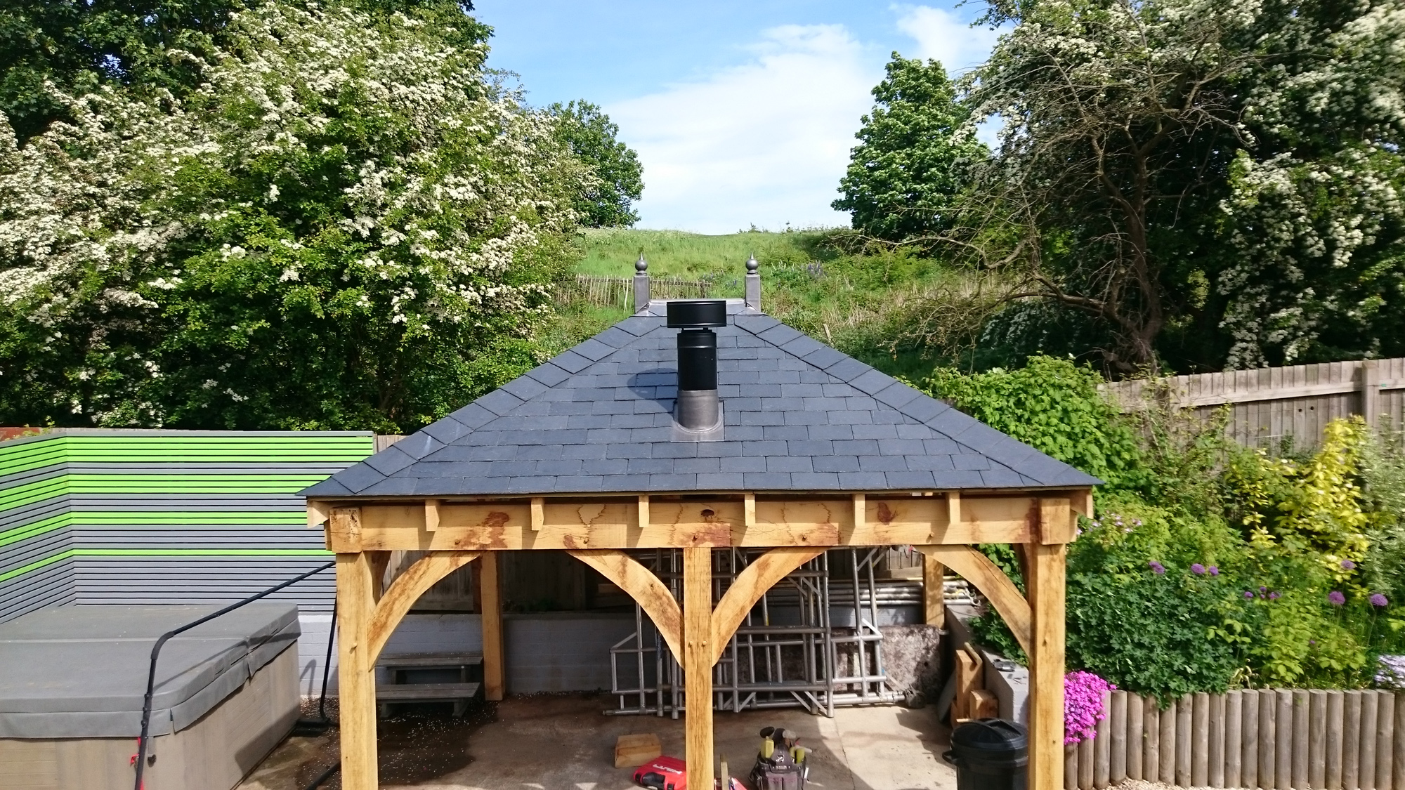 Doublelap Slating - Tait Gazebo | Roofing Cladding & Insulation ...
