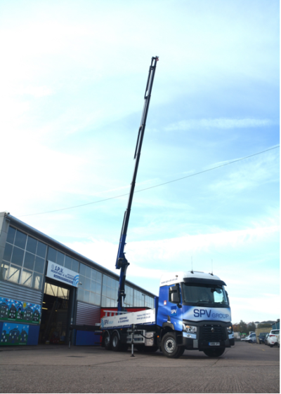 New Renault truck drives success for SPV Group | Roofing Cladding ...