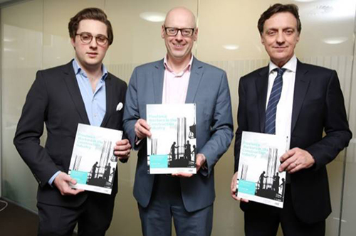 Dr Samuel Vigne, Professor Andrew Burke and David Jackson, Hudson ...