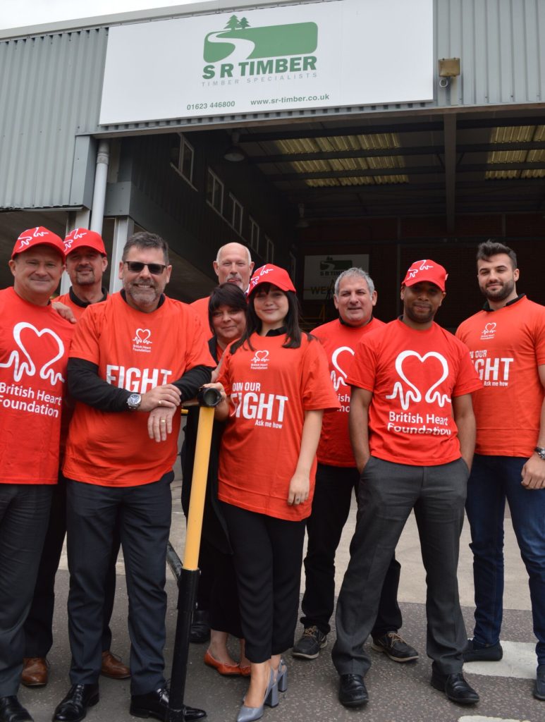 SR Timber partners with the British Heart Foundation | Roofing Cladding ...