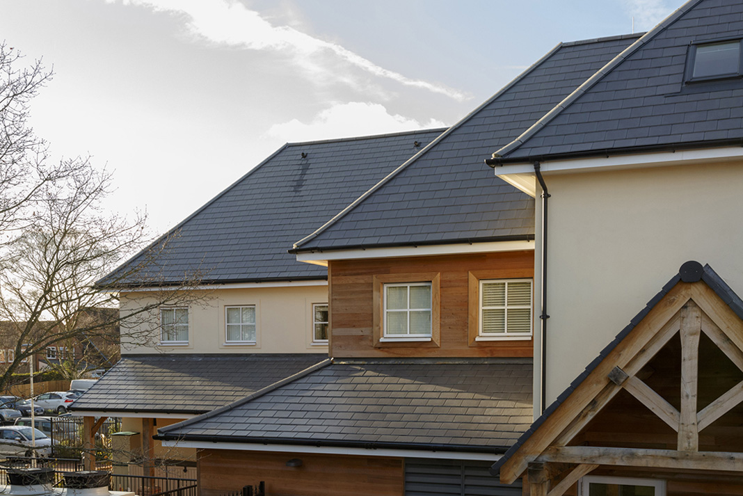 A piece of home delivered by BMI Redland Cambrian Slate for pioneering ...