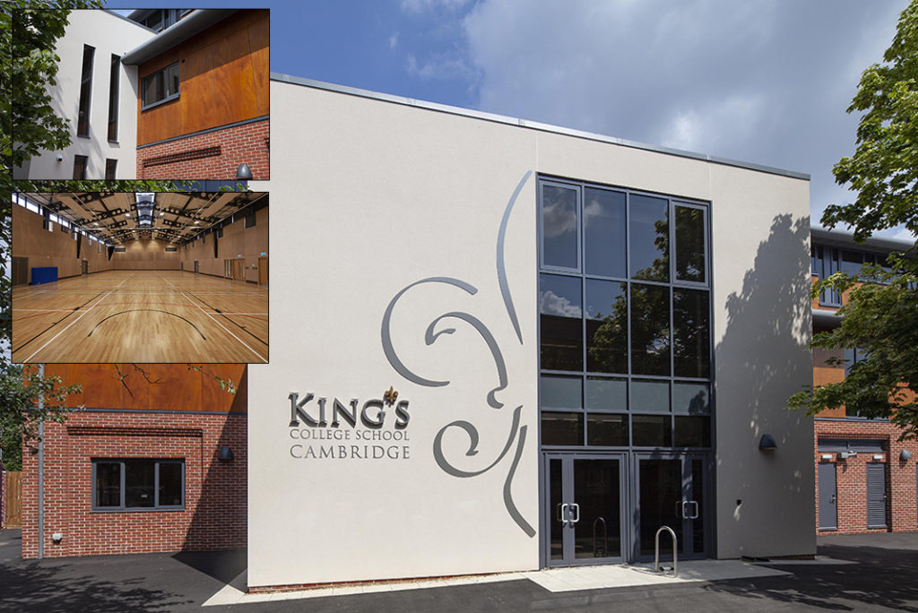 Kingspan TEK sports centre is fit for King’s | Roofing Cladding ...
