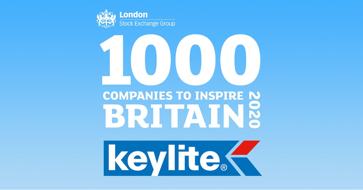 ‘Keylite’ recognised as one of 1,000 companies to inspire Britain ...