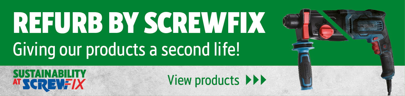 Screwfix rolls out further refurbished power tools offering | Roofing ...