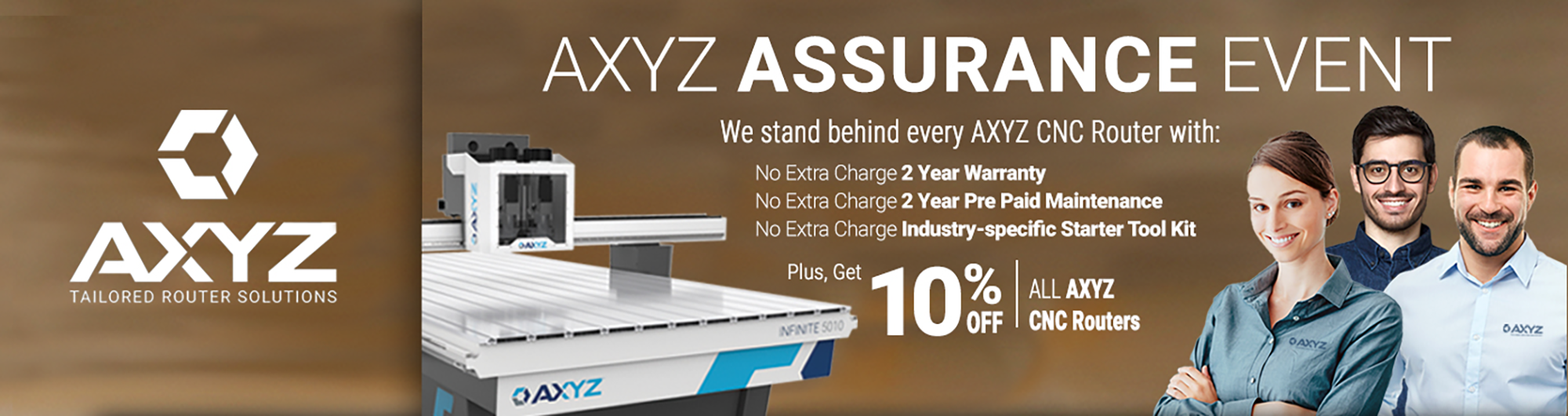AXYZ announces incredible offers on the purchase of new routers ...